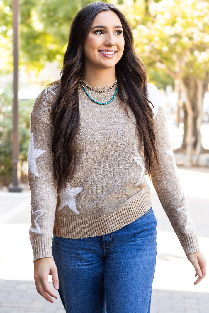 Alani Star Pattern Sweater by Threaded Pear – Zulily