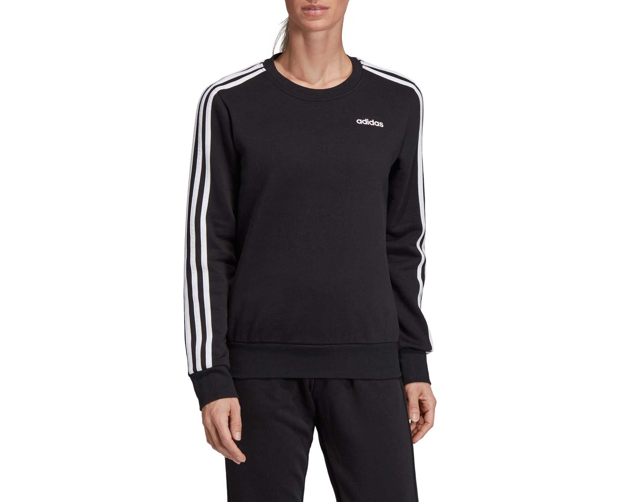 adidas Women's Essentials 3-Stripes Sweatshirt Sweaters – Zulily