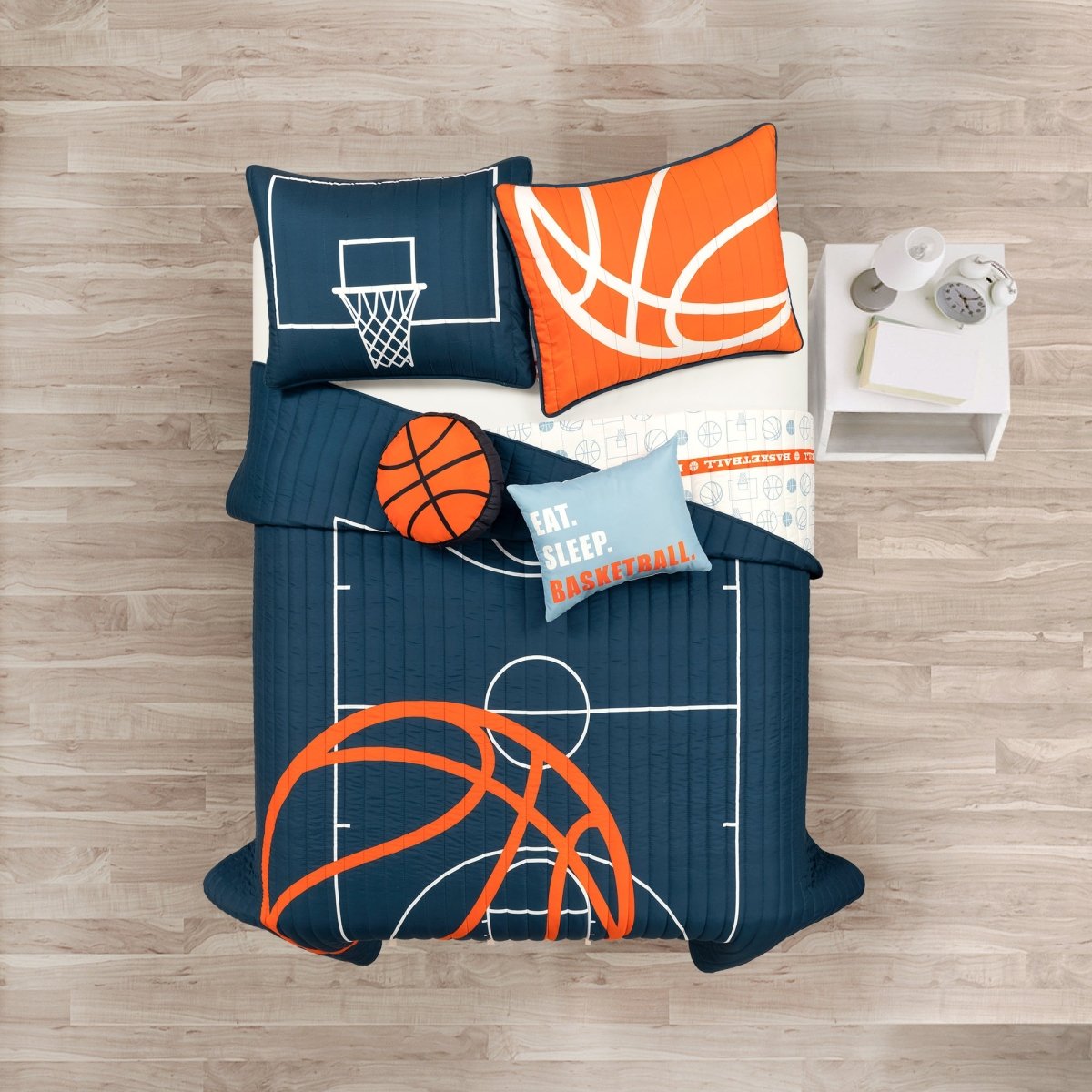 Basketball Game Reversible Quilt Set – Zulily
