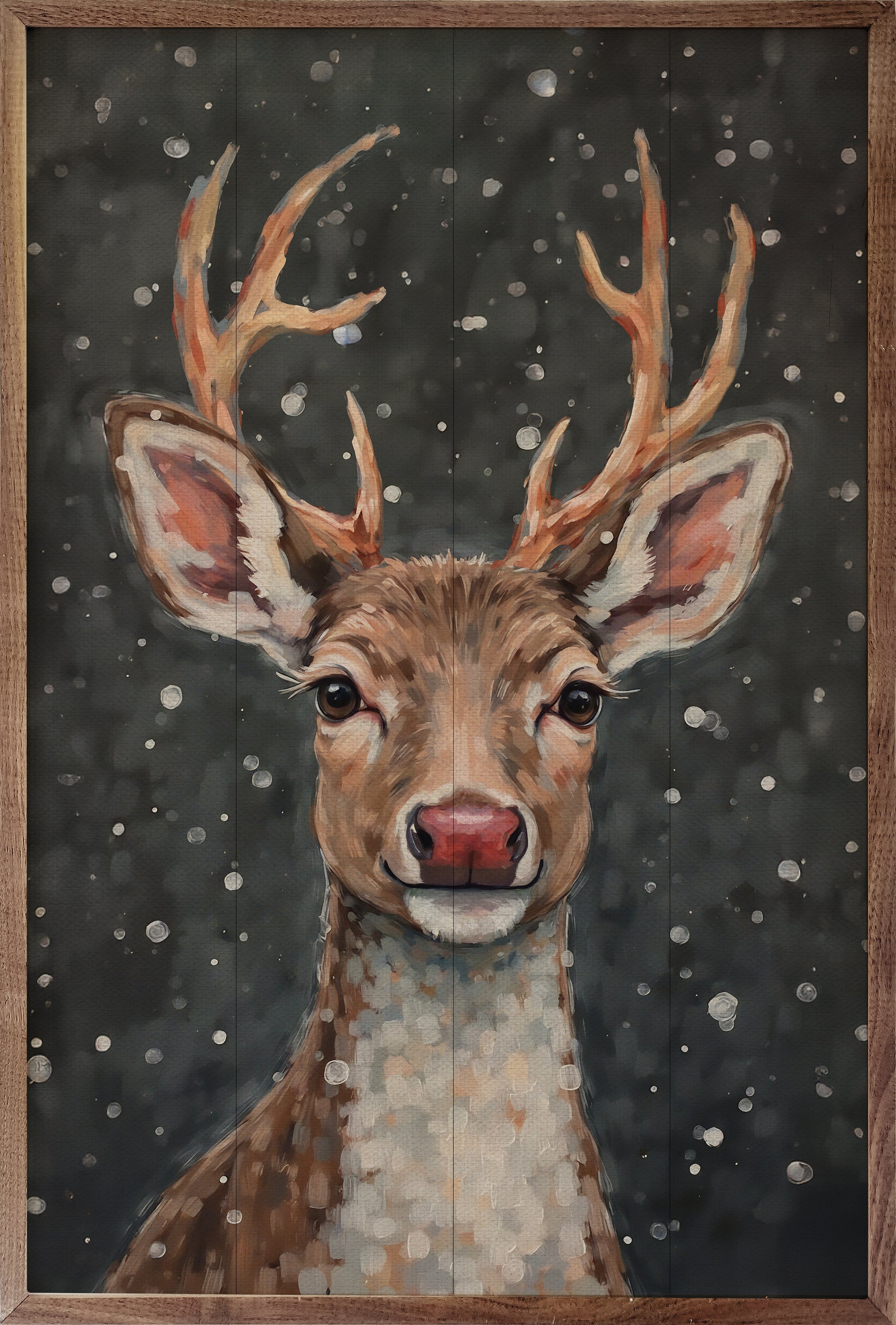 Kendrick Home Reindeer With A Red Nose – Zulily