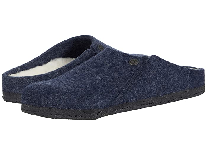 Birkenstock Zermatt Shearling Wool Felt Dark Blue – Zulily