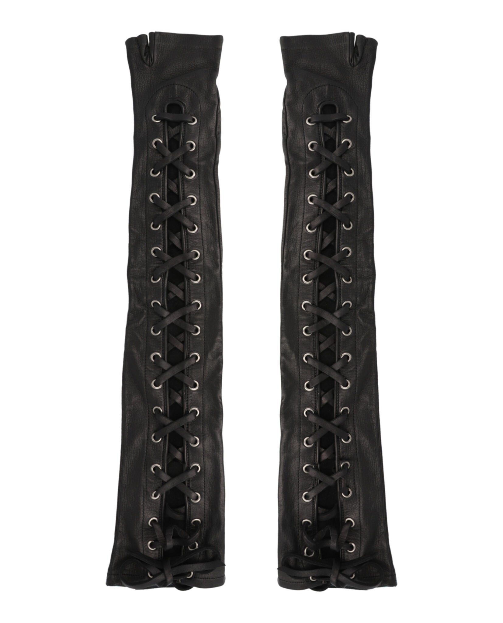 Gucci Corset Lacing Fingerless Gloves – Zulily