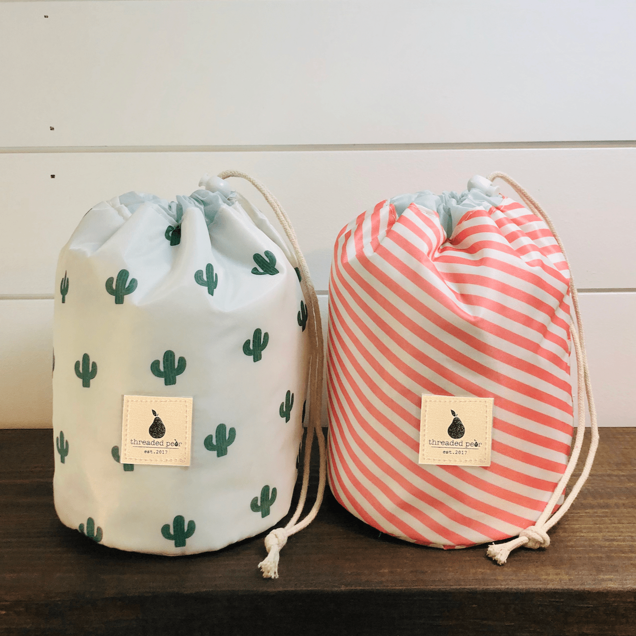 Portable Cosmetic Bags by Threaded Pear – Zulily