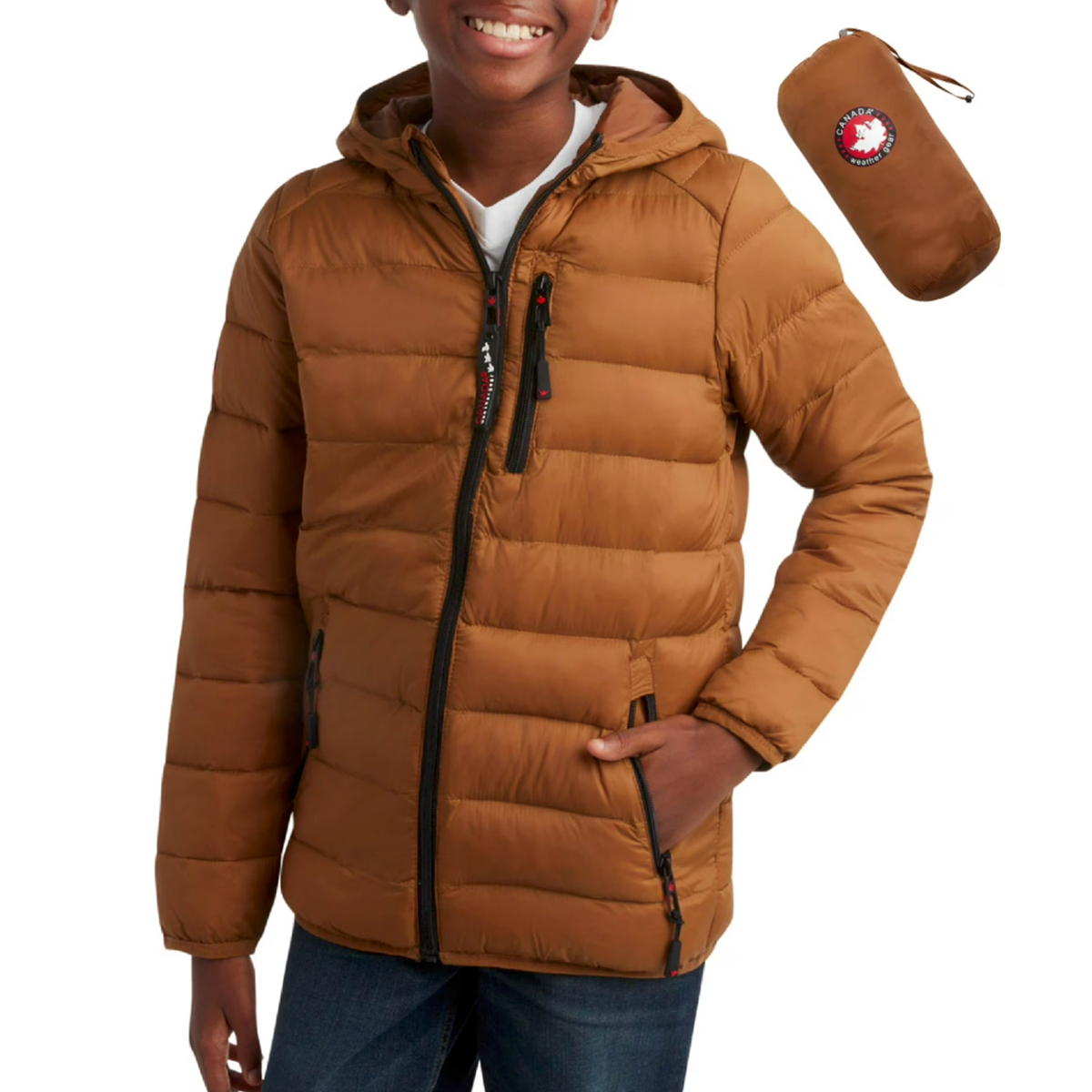 Canada Weather Gear Boy's Packable Jacket – Zulily