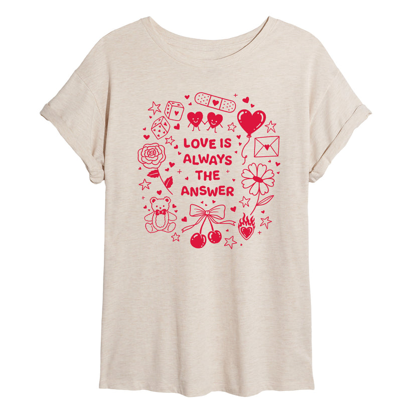 Women's - Instant Message - Love U Forever & Always is Always the ...