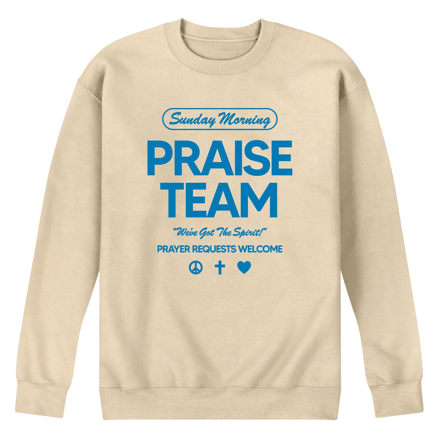 Men's - Instant Message - Sunday Morning Praise Team Graphic Fleece ...