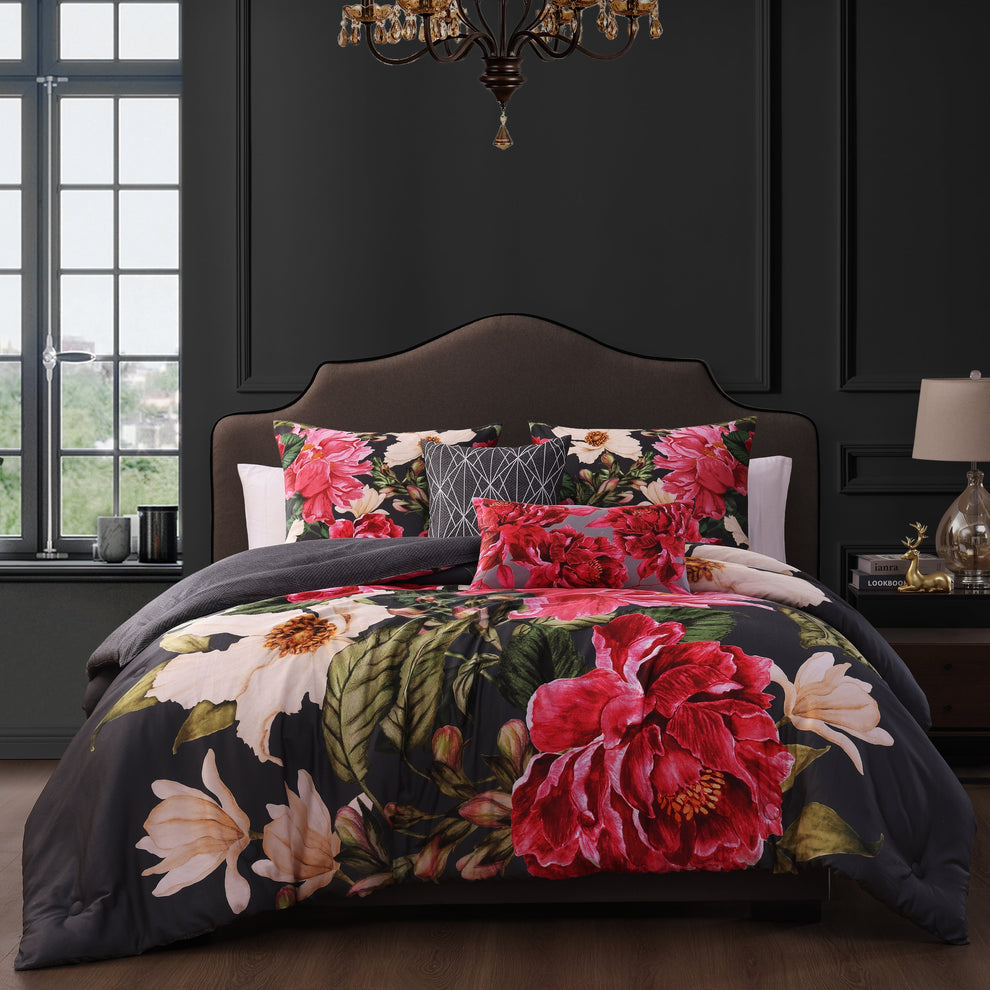 Bebejan Flower Garland 5 Piece Reversible Comforter Set – Zulily