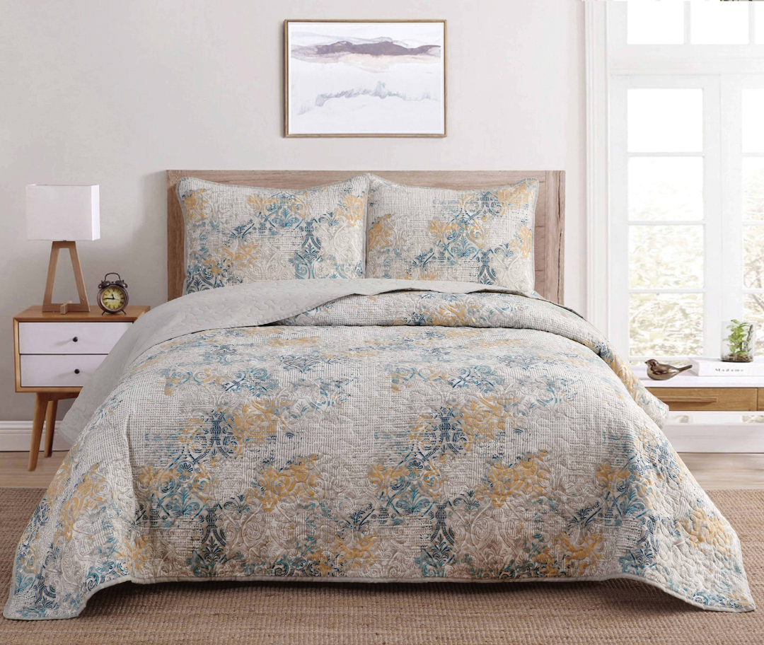 Dan River Reversible Printed Quilt Set (3 Piece) – Zulily
