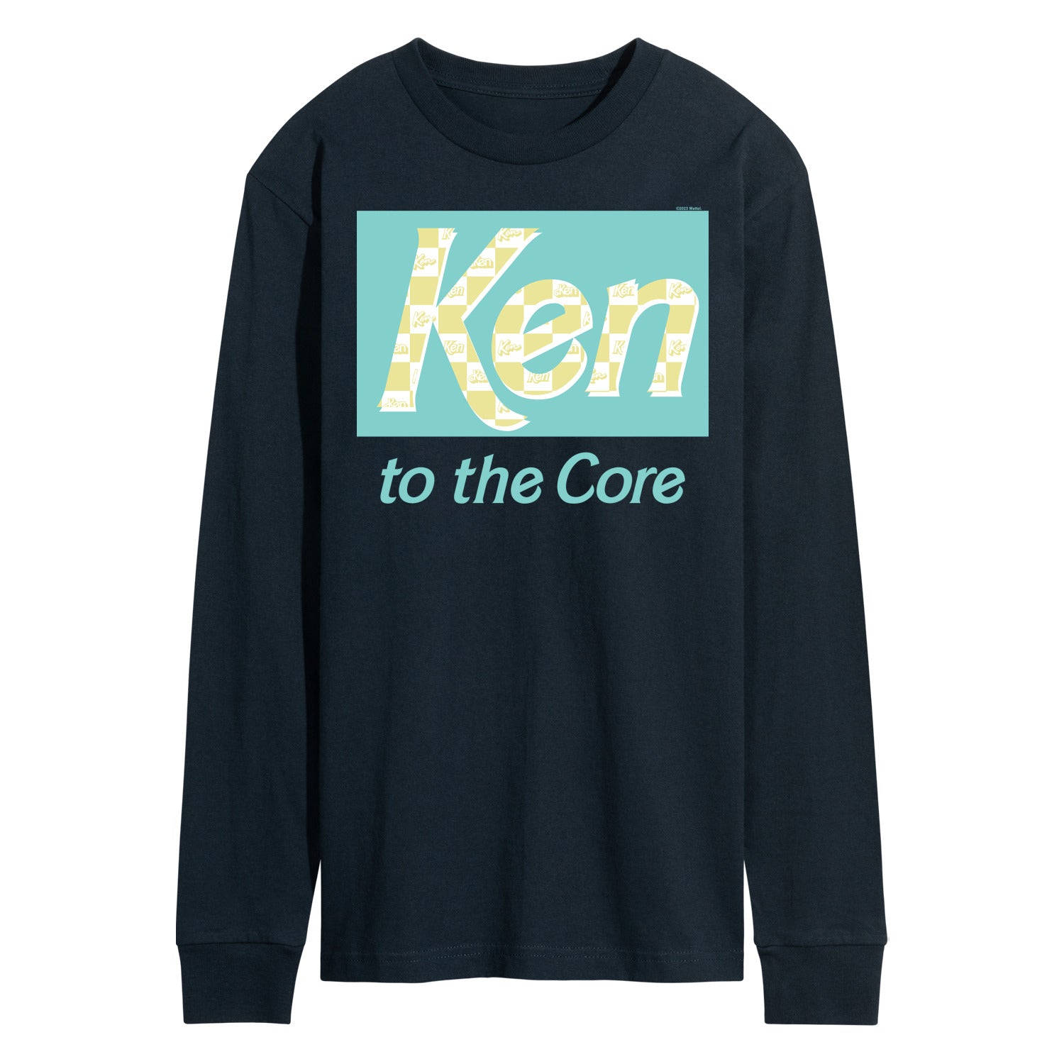 Men's - Barbie - Ken to the Core Long Sleeve Graphic T-Shirt – Zulily