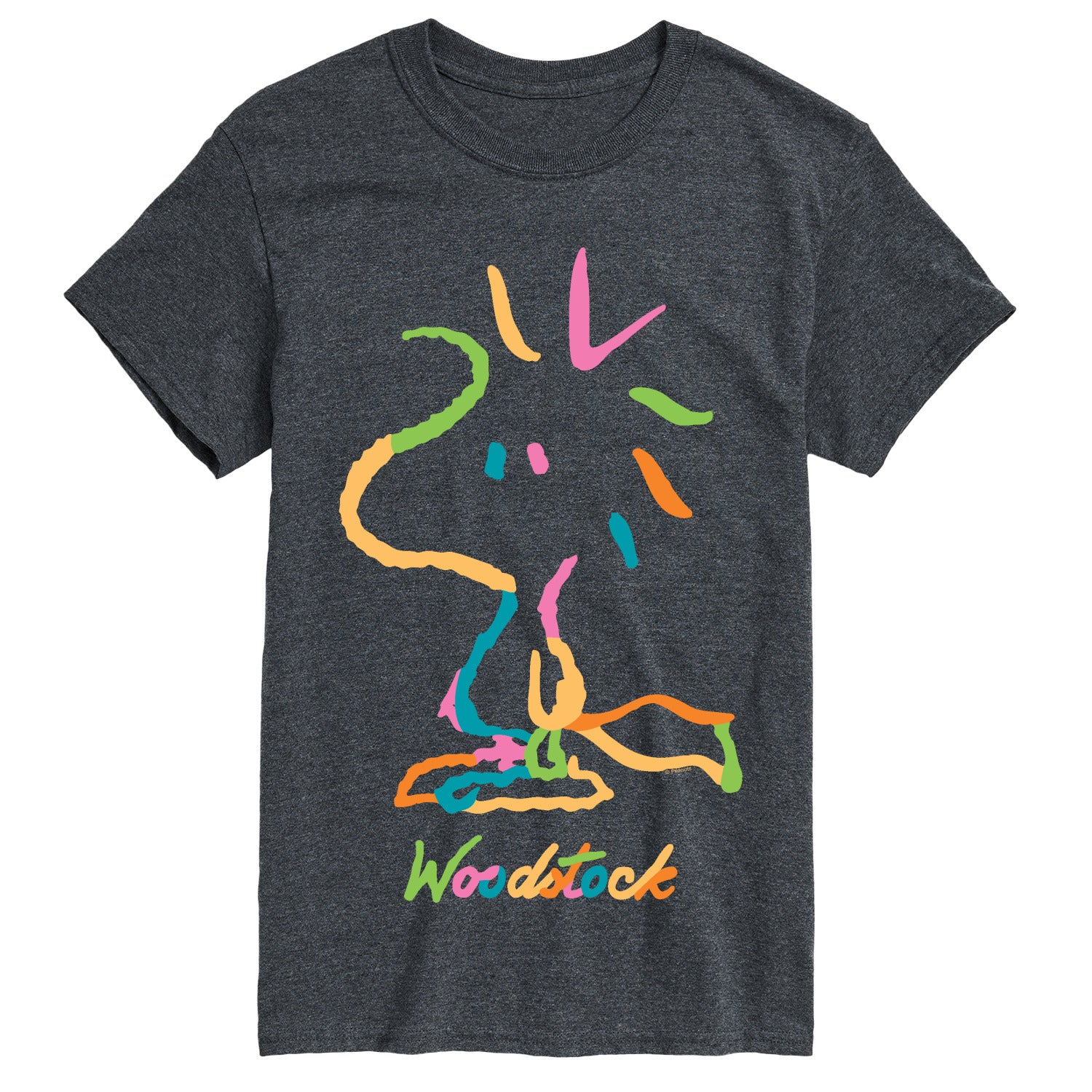 Men's - Peanuts - Woodstock Colors Short Sleeve Graphic T-Shirt – Zulily