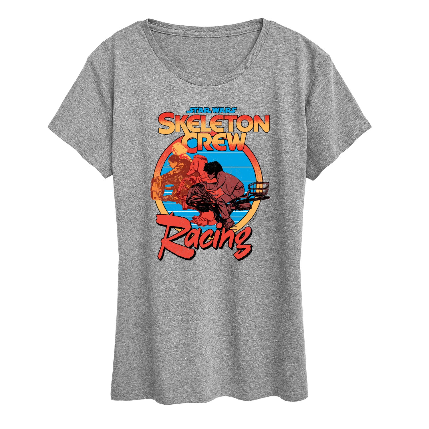 Women's - Star Wars: Skeleton Crew - Racing Short Sleeve Graphic T ...