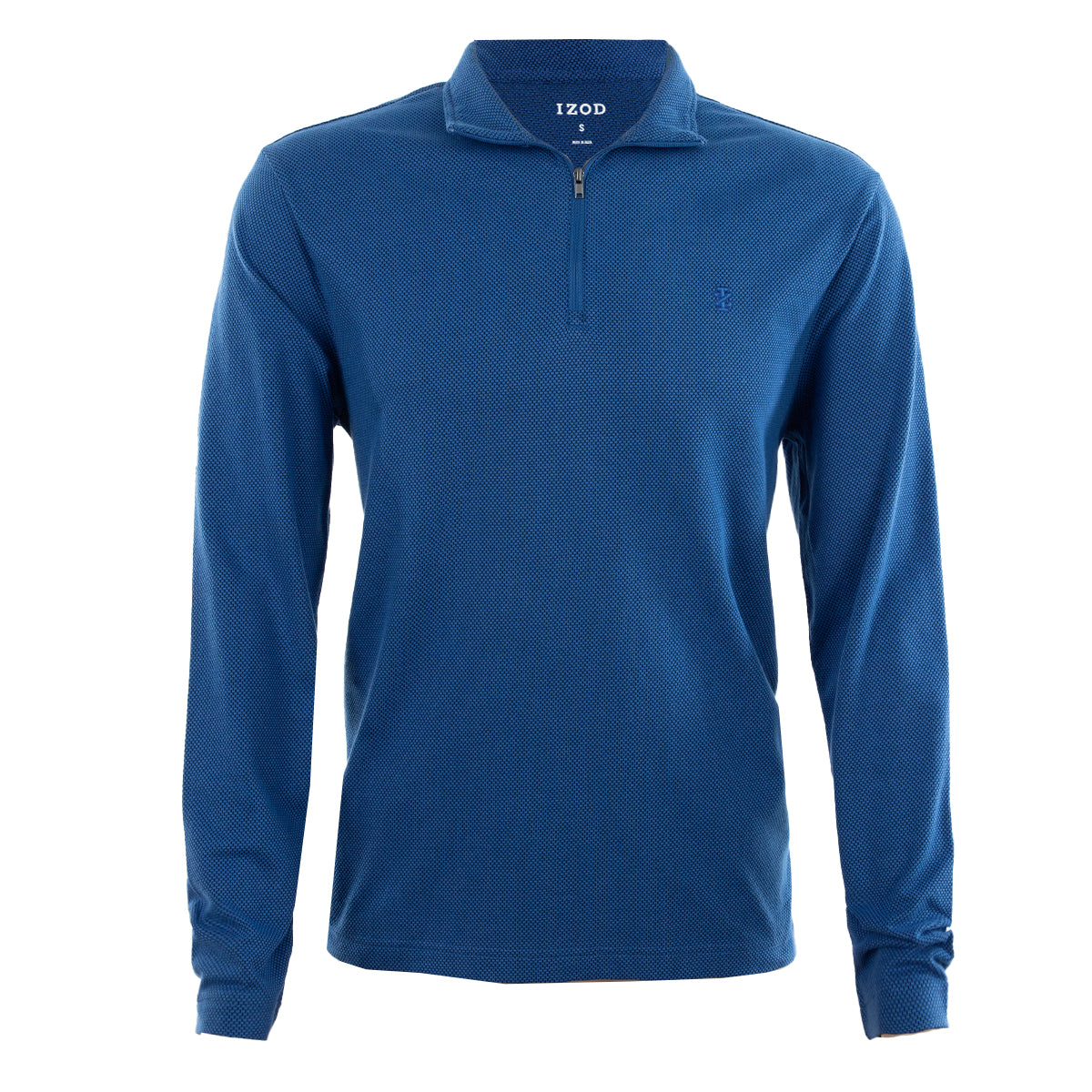IZOD Men's Popcorn Jacquard Long Sleeve 1/4 Zip – Zulily