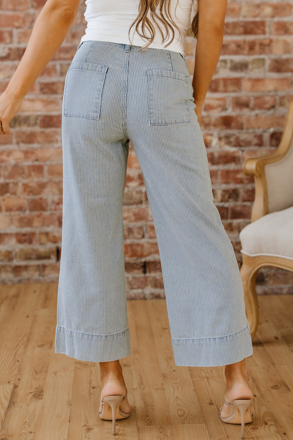 Threaded Pear Eve Hem Wide Leg Jeans – Zulily