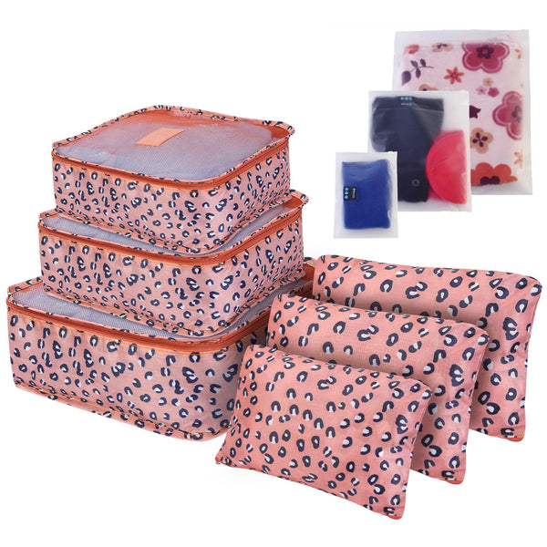 Fresh Fab Finds 9Pcs Clothes Storage Bags Water-Resistant Travel Lugga ...