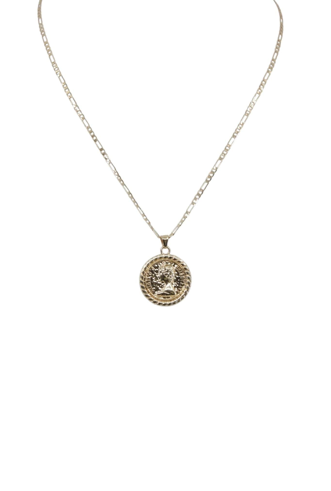 Gold Goddess Coin Pendant Necklace – Zulily