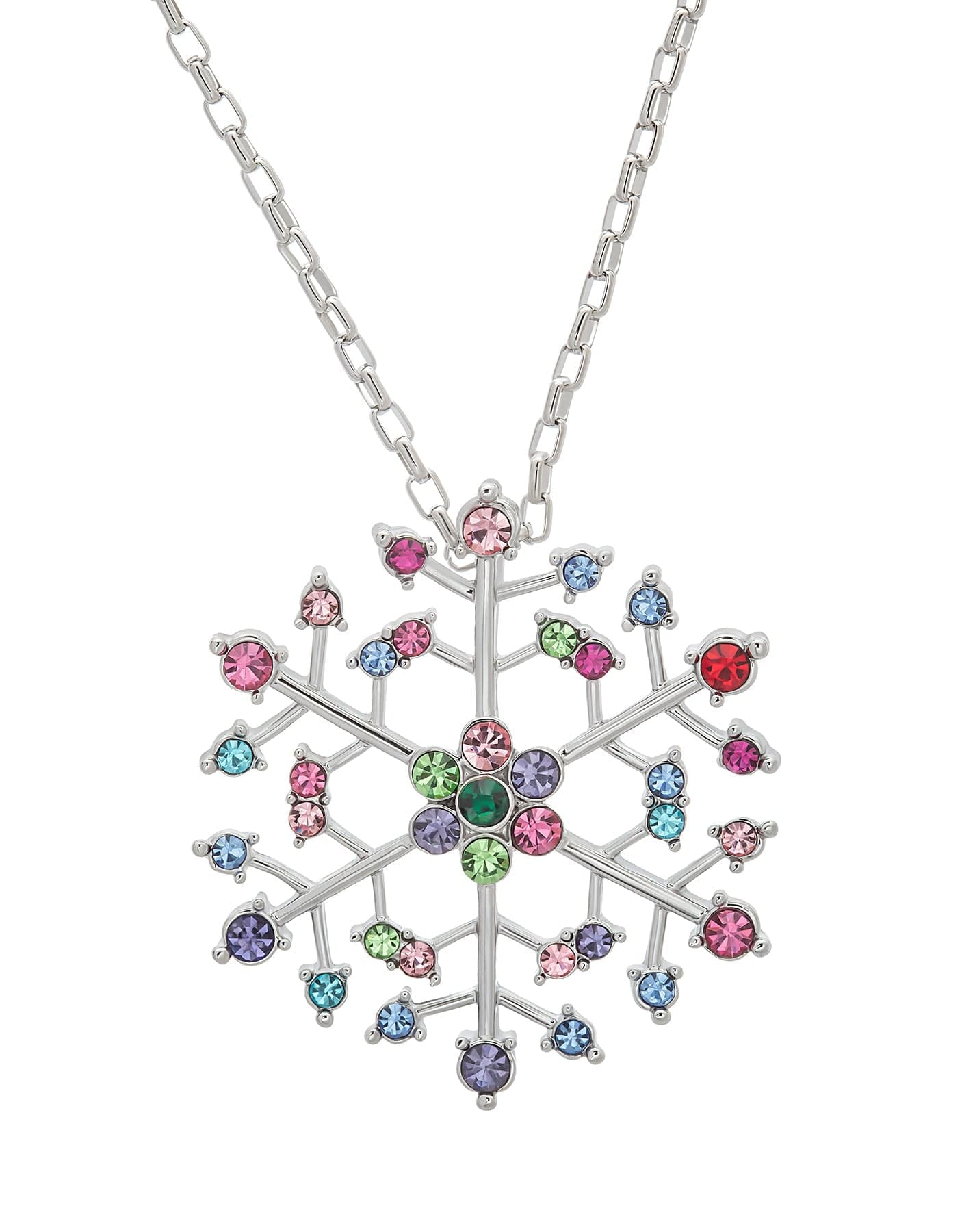 Snowflake Necklace – Made with Swarovski Crystals by callura – Zulily