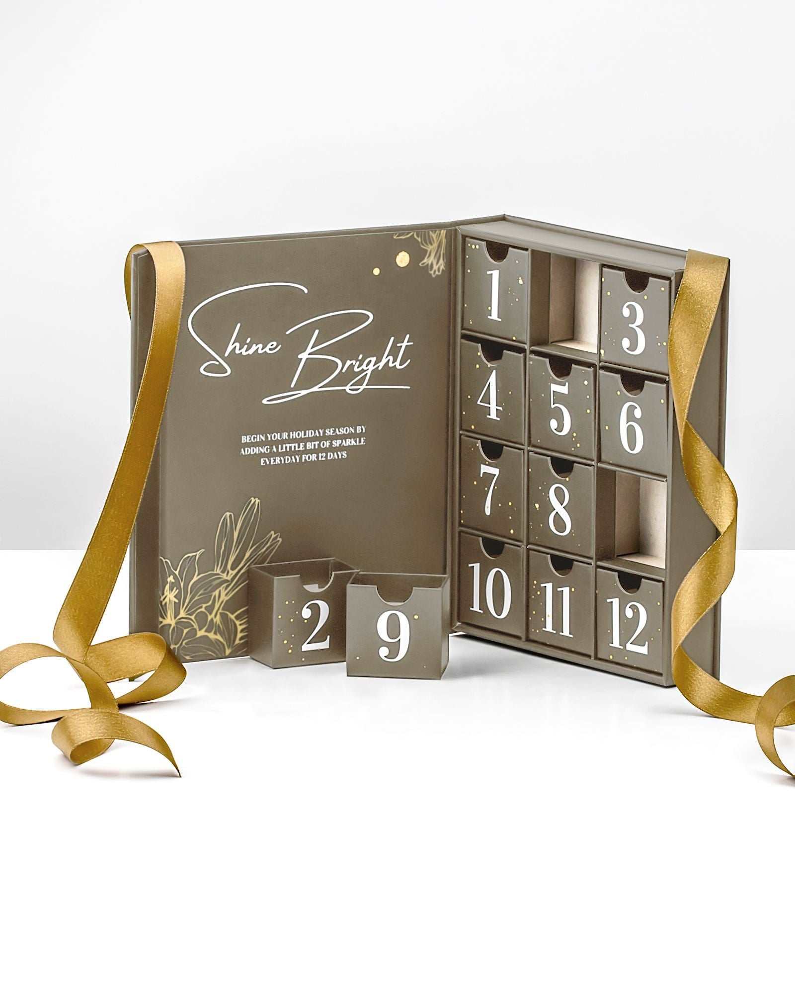12-Day Crystal Jewellery Advent Calendar made with Swarovski Crystals ...