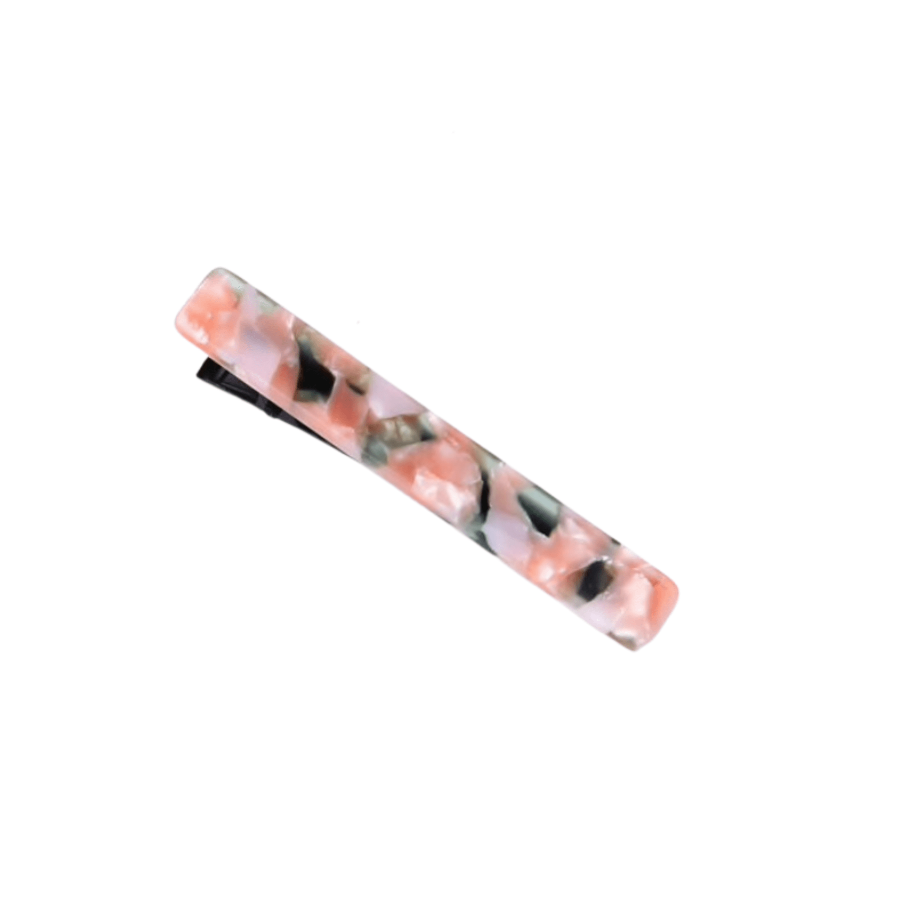 Pink Marbled Hair Clip – Zulily