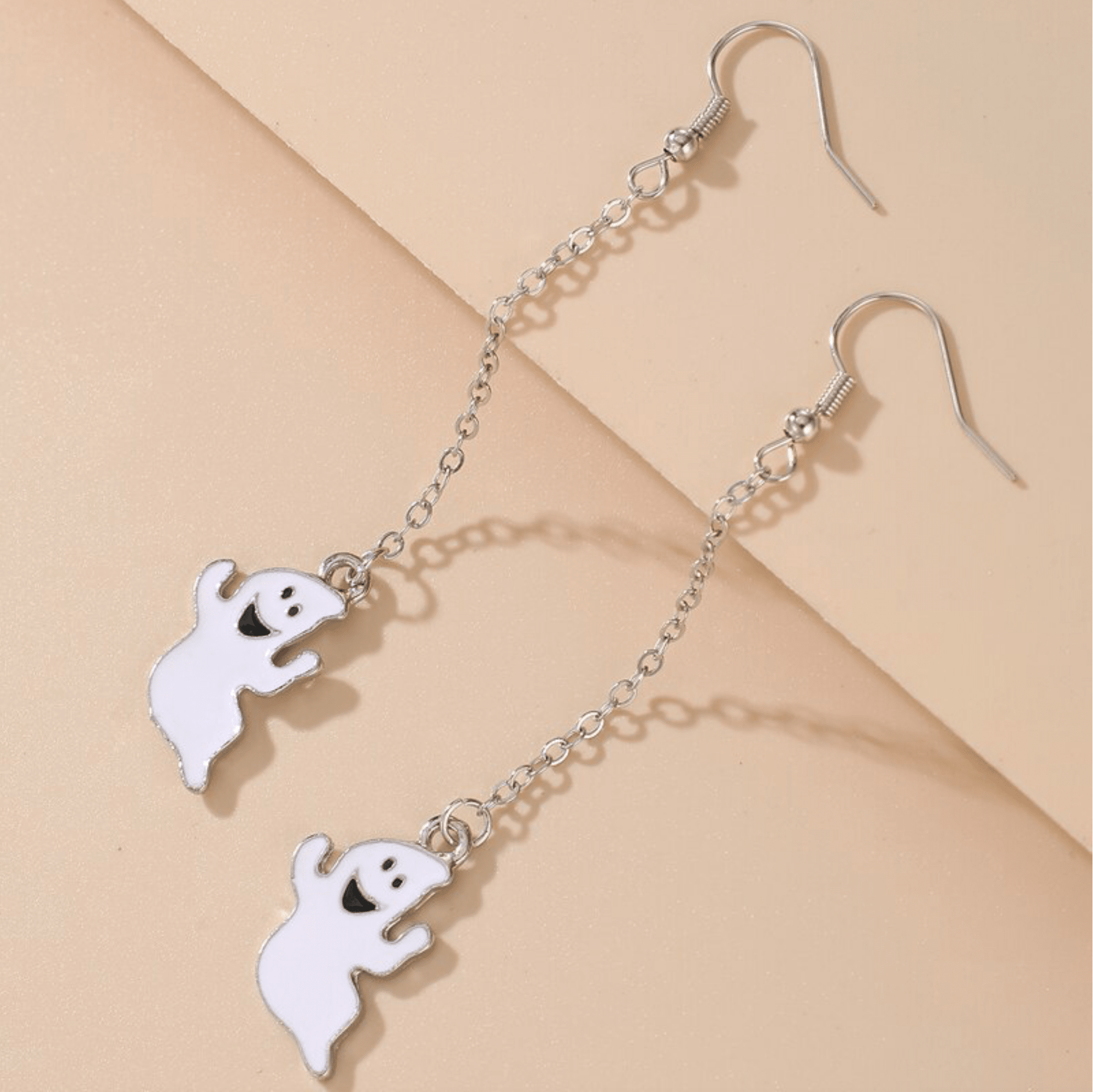 Happy Ghost Chain Drop Earrings – Zulily