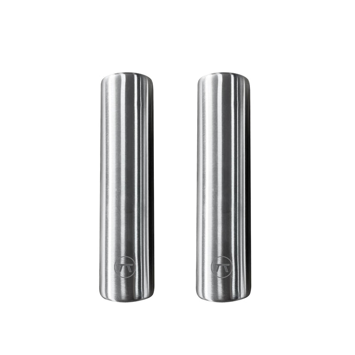 Outset Stainless Steel Cylinder Ice Packs, Set of 2 Reusable Travel Co ...