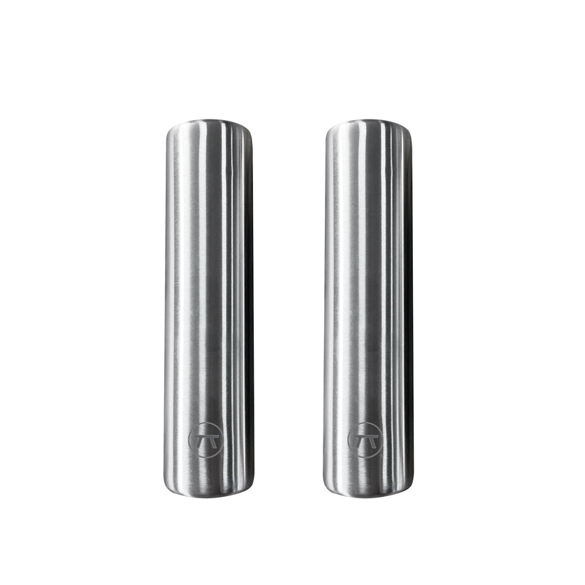 Outset Stainless Steel Cylinder Ice Packs, Set of 2 Reusable Travel Co ...
