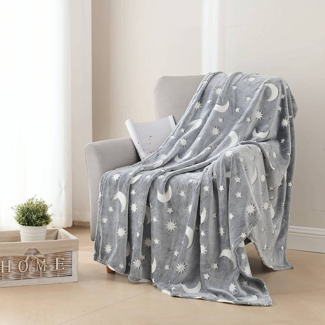 SHD-Glow- Star Moon Blanket – Zulily