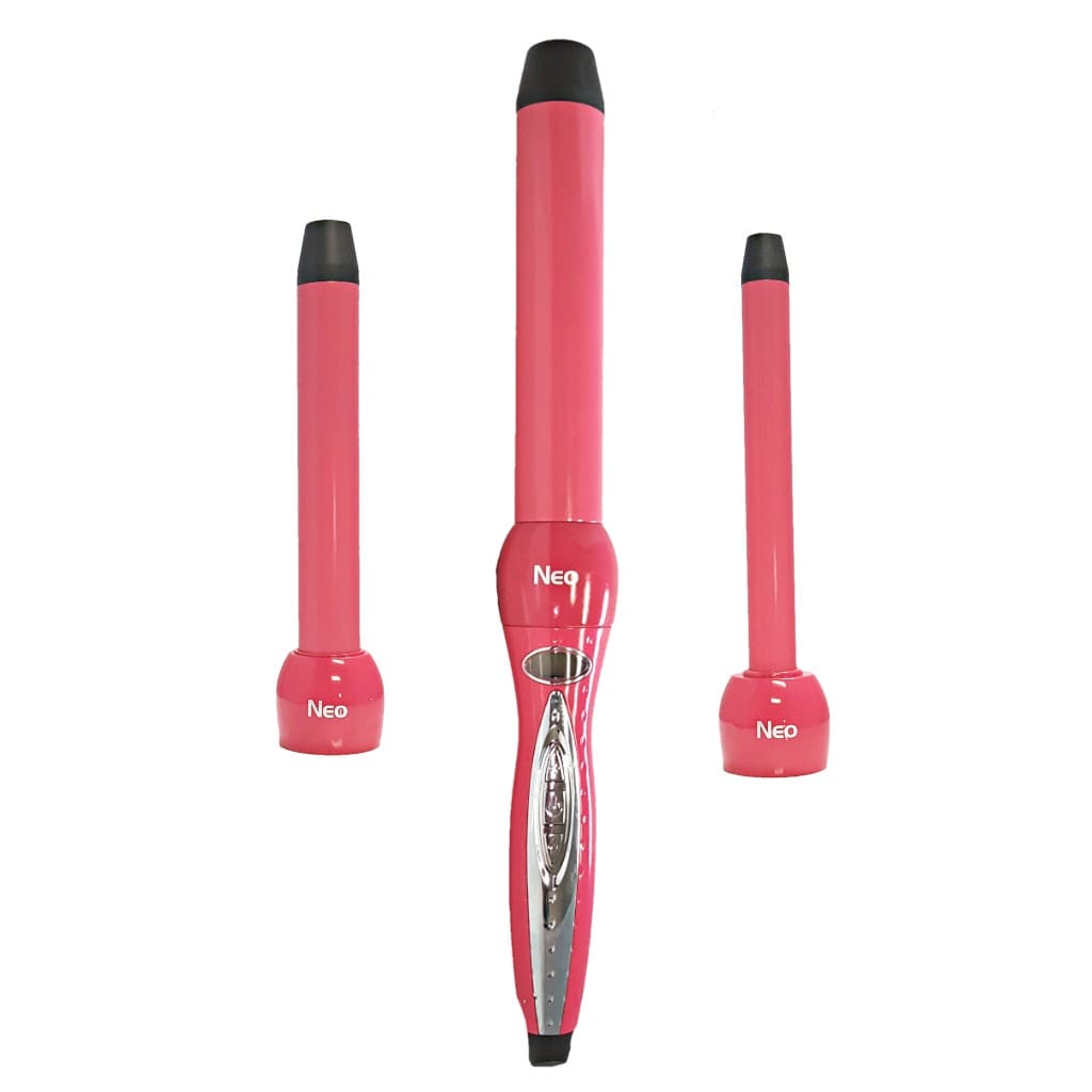 NEO Choice Twister 3-in-1 Digital Pro Interchangeable Ceramic Curling ...