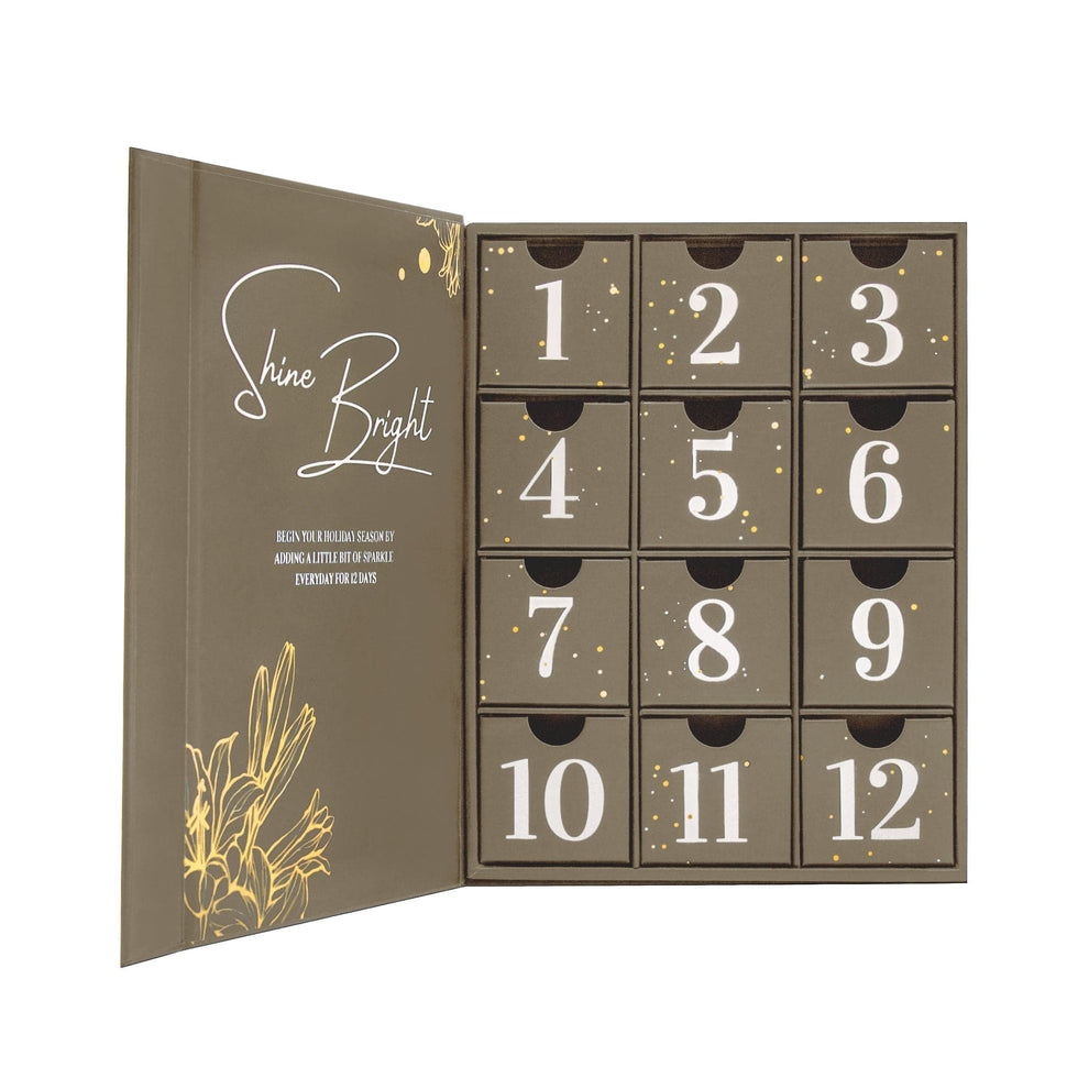 12-Day Crystal Jewellery Advent Calendar made with Swarovski Crystals ...