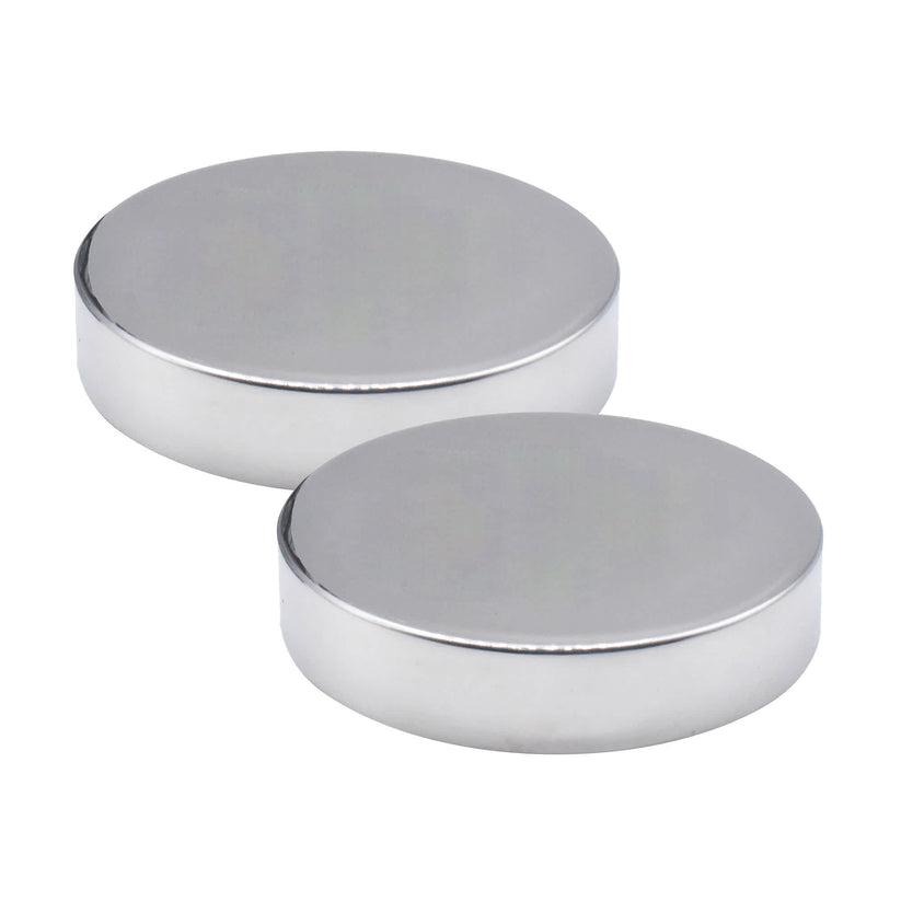 Outset Stainless Steel Round Ice Packs, Set of 2 Reusable Travel Coole ...