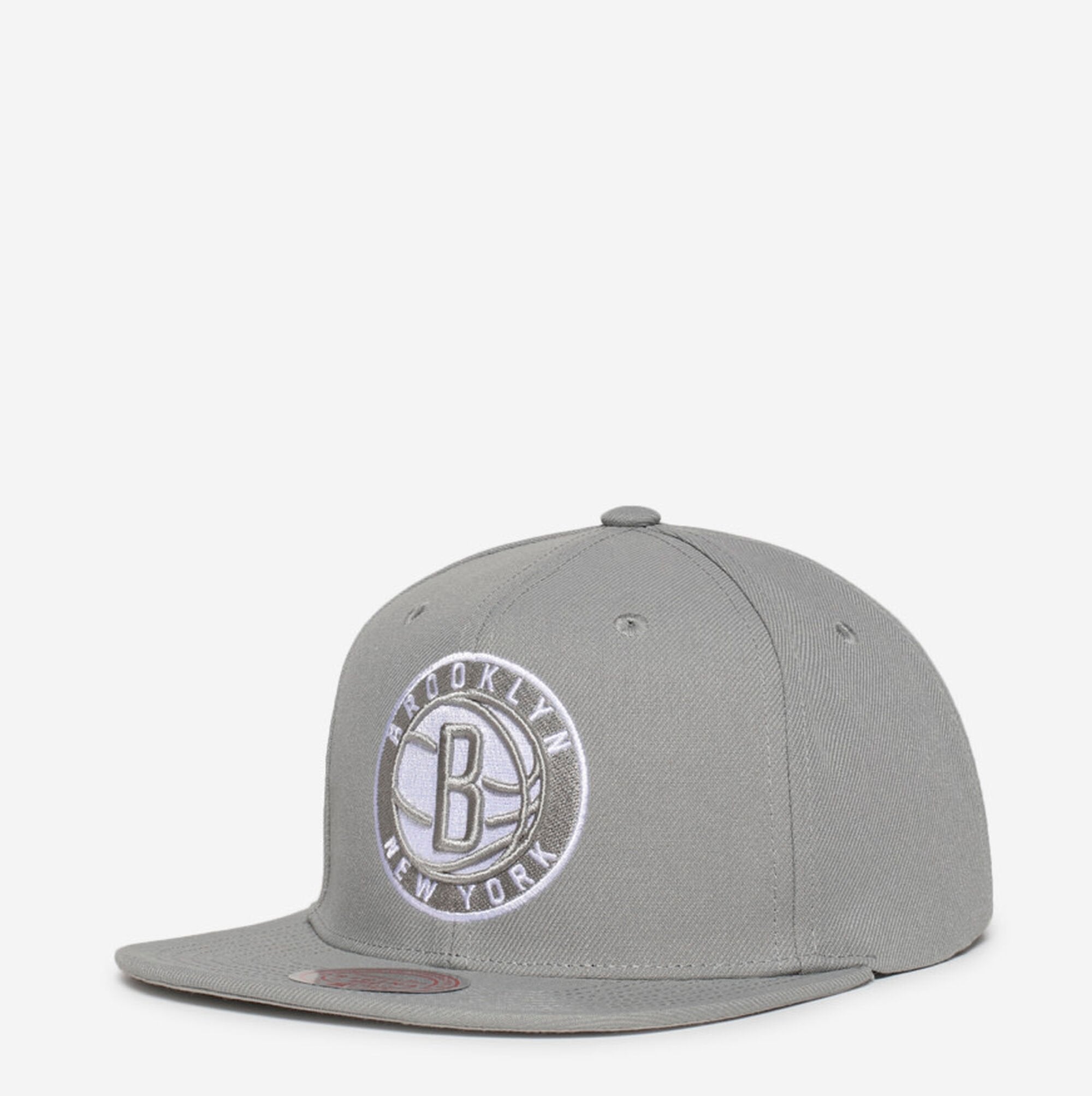 Men's Mitchell & Ness NBA Back To Basics Snapback Nets - Grey – Zulily
