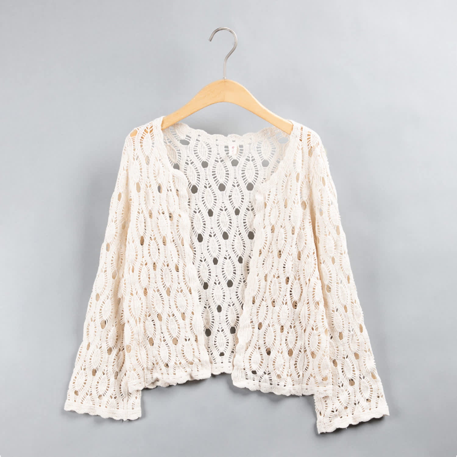 Cream Crochet Cardigan – Zulily