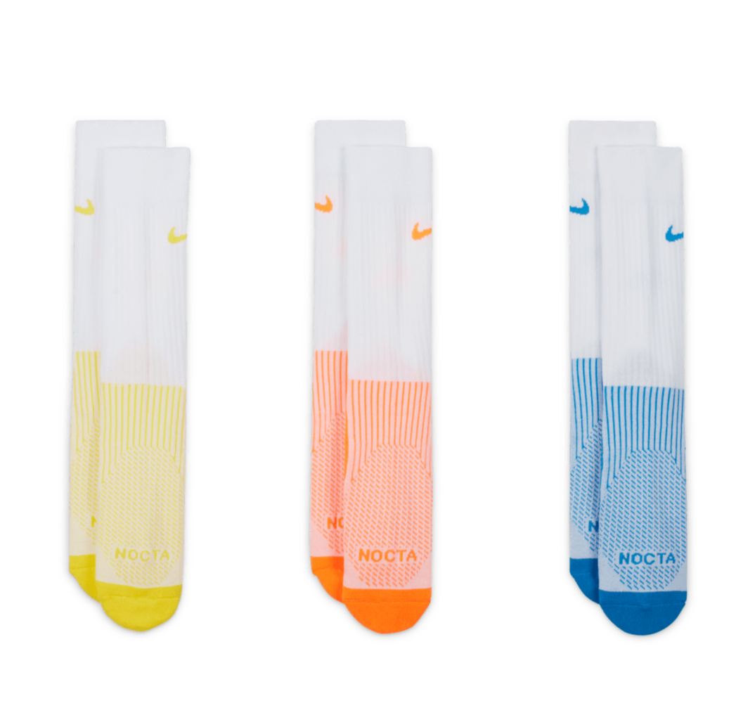 Nike Men's X Nocta Running Crew Socks 3-Pack 'White' - Dd9240-910 – Zulily