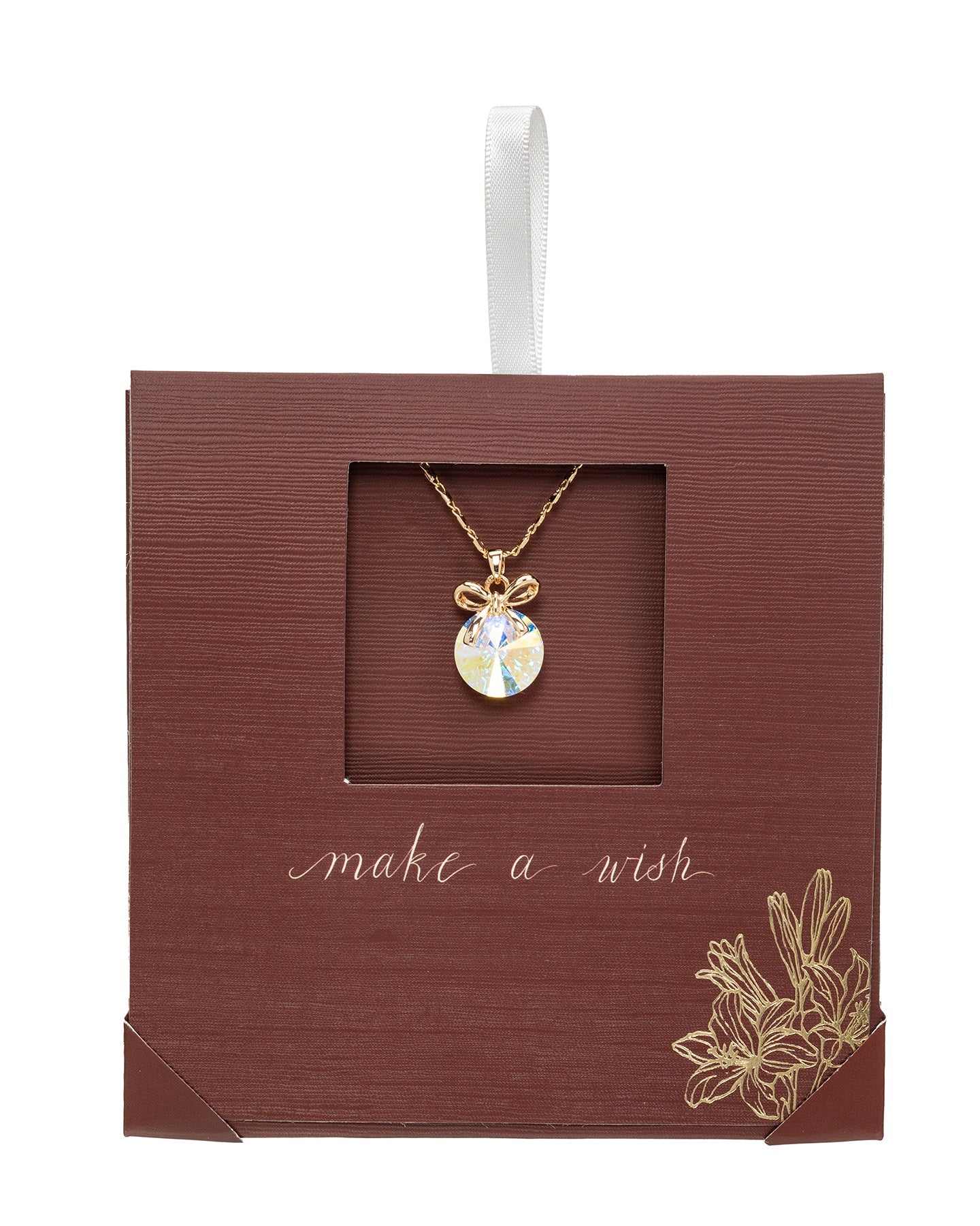 Gold Gift AB Necklace Made with Swarovski Crystals by callura – Zulily