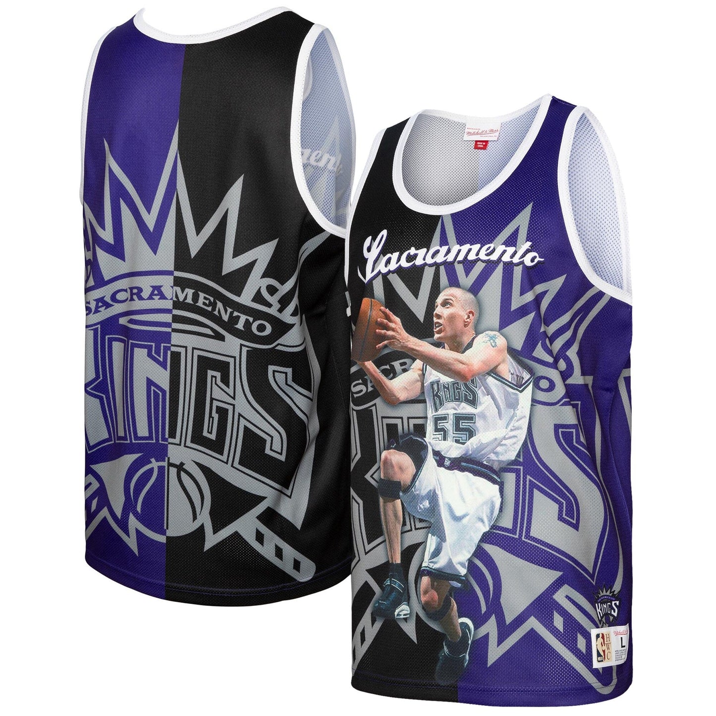 Men's Mitchell & Ness Sublimated Player Tank Kings Jason Williams – Zulily