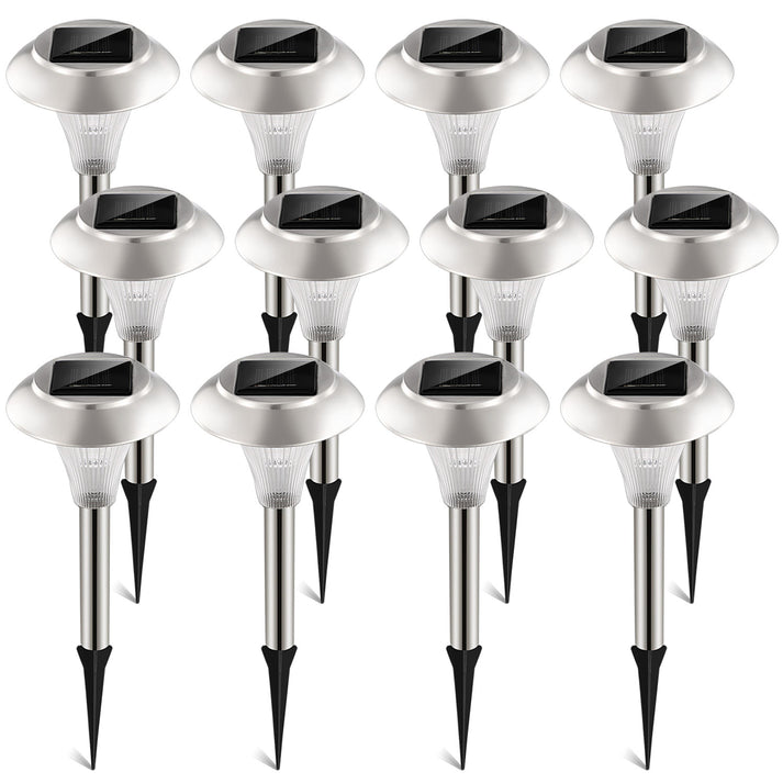 Fresh Fab Finds 4Packs Solar Garden Lights Outdoor IP44 Waterproof Sol ...